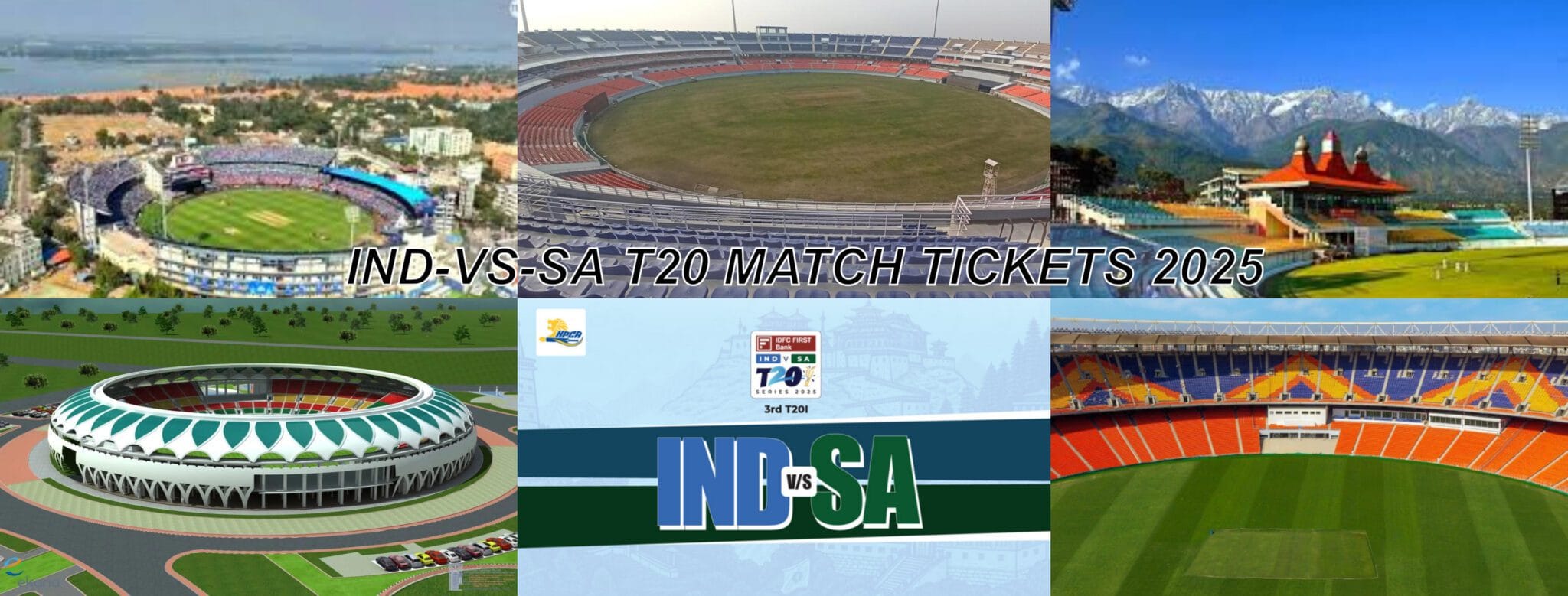 IND-VS-SA T-20I Tickets Price - Online Booking Details 2025